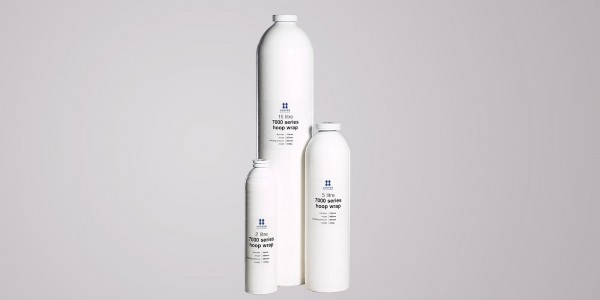 Medical: L7X® – aluminum hoop-wrap type 2 cylinders