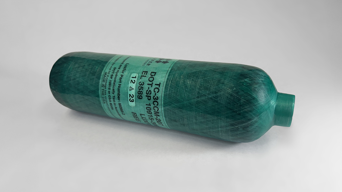 SCBA and life-support: LCX® Medical – carbon composite type 3 cylinders